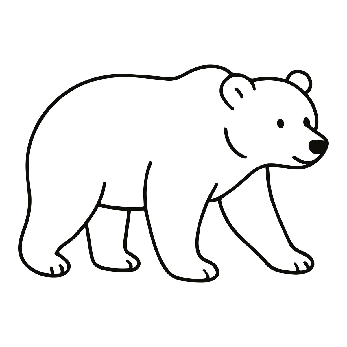 Easy Drawing of a Dragon | Easy Line Drawings